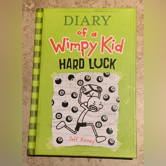 Amulet Books | Accents | Diary Of A Wimpy Kid Hard Luck Hardcover Book ...
